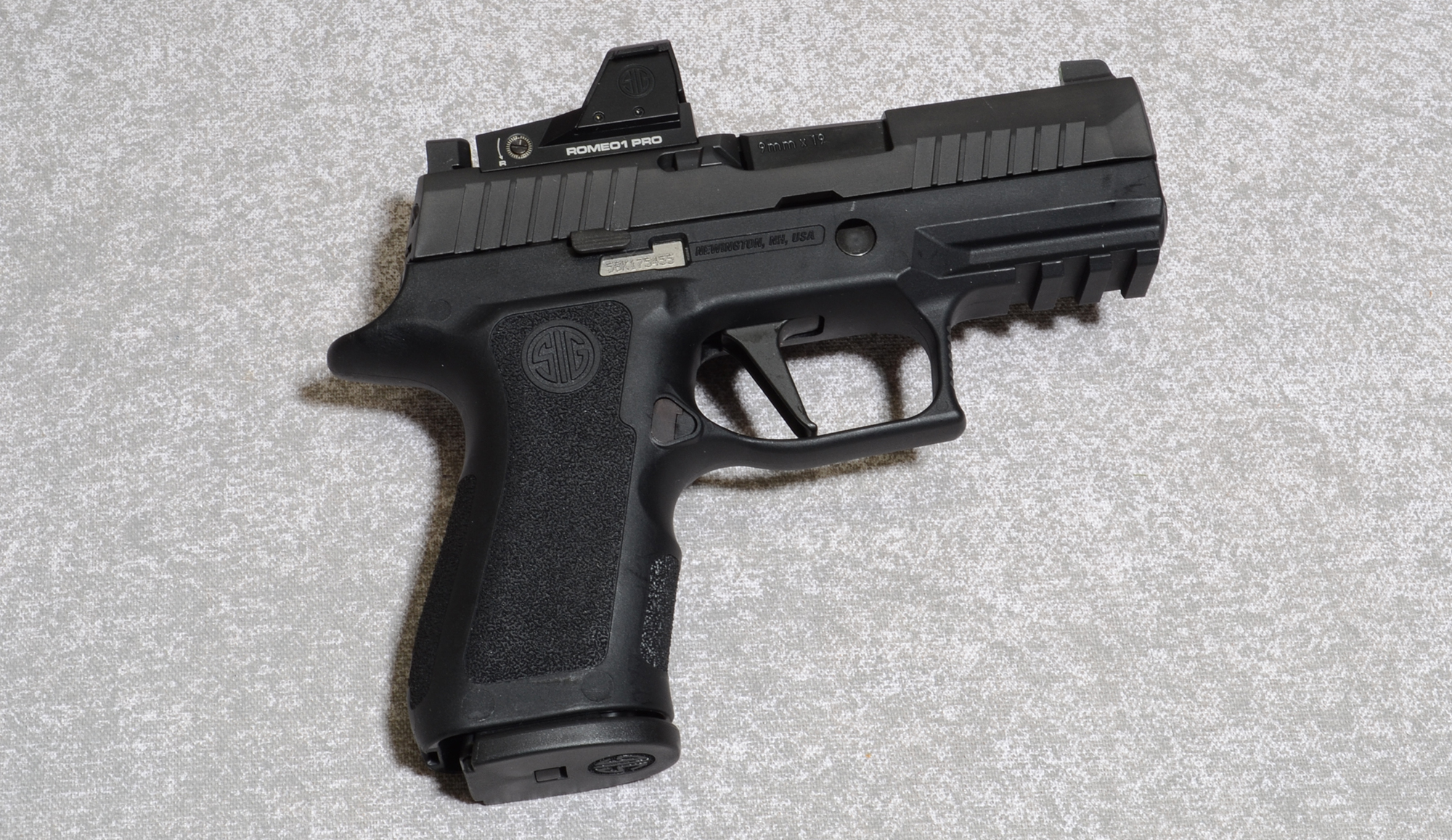 Sig Sauer P320 Compact 3 1/2" Barrel 9mm Luger with Romeo 1 Pro Red Dot ...